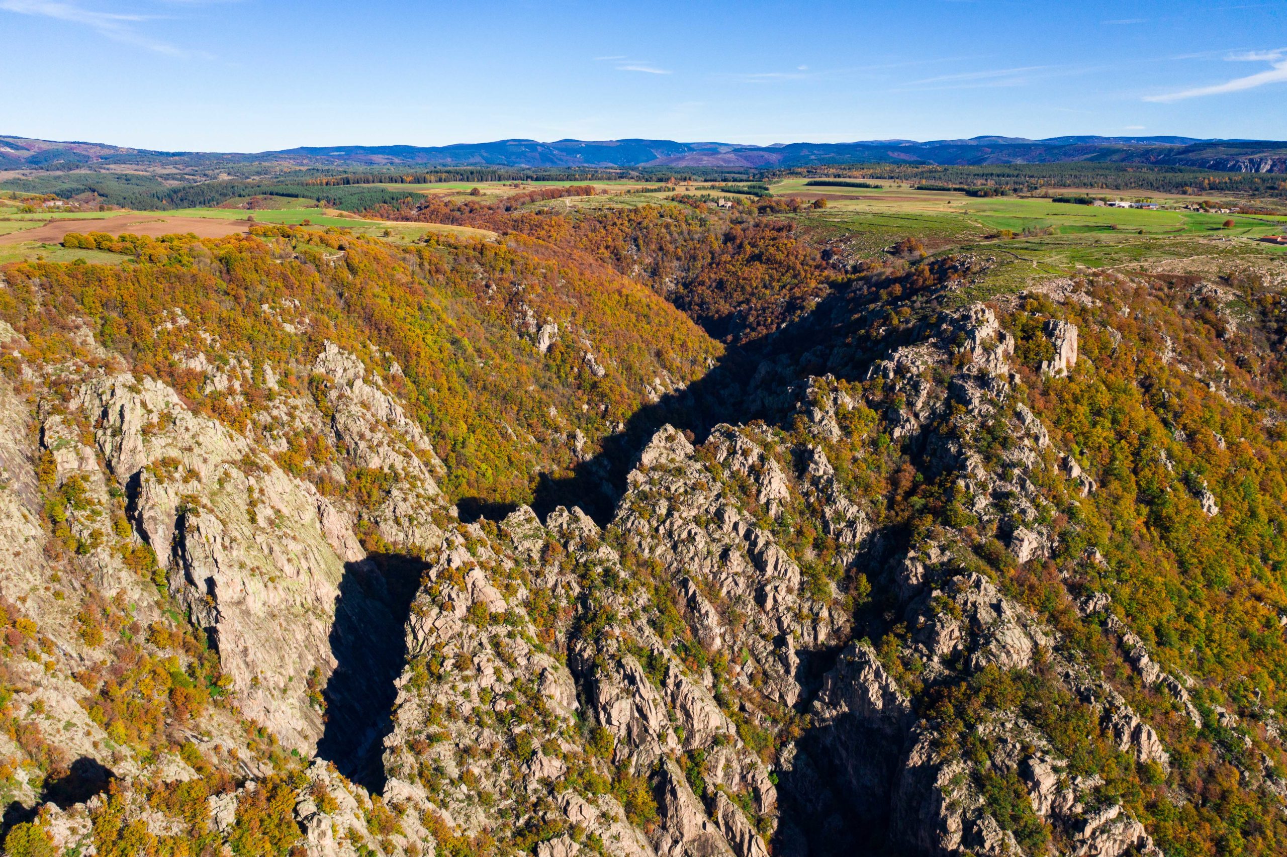 GORGES DU CHASSEZAC Cevennes Mont Lozere Gorges PREVENCHERES